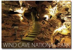 wind cave national park, south dakota fridge magnet size 2.5" x 3.5"