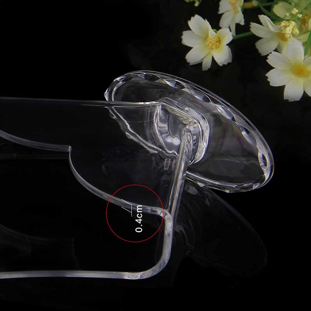 Clear Acrylic Cocktail Napkin Holder Coffee Filter Holder Caddy Beverage Tissue Dispenser Stand for Home Kitchen Countertop Restaurant, 1 Piece