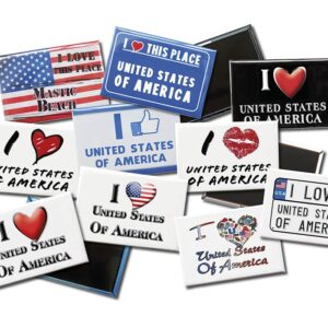 ST Thomas Fridge Magnet Virgin Islands (VI) Magnets USA Souvenir I Love Gift (VAR. Informal)