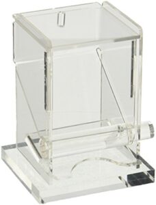 winco acrylic toothpick dispenser,clear,medium