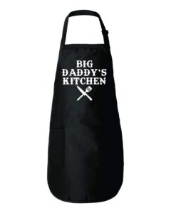 big daddy's kitchen apron, funny father's day gifts bbq apron