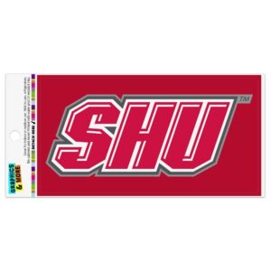 sacred heart university primary logo automotive car refrigerator locker vinyl magnet