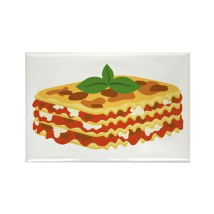 cafepress lasagna magnets rectangle magnet, 3"x2" refrigerator magnet