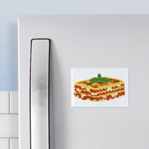 CafePress Lasagna Magnets Rectangle Magnet, 3"x2" Refrigerator Magnet