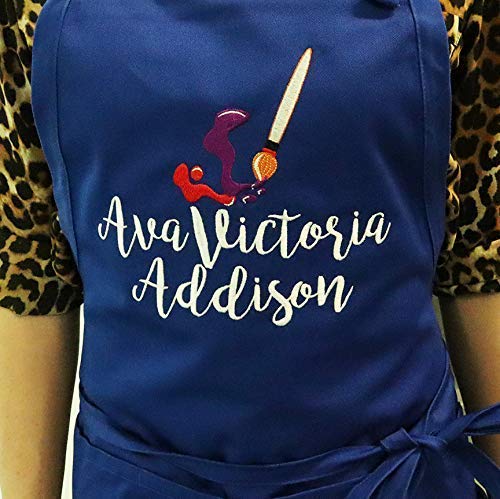 Unisex Personalized Art Teacher/Artist Embroidered Apron