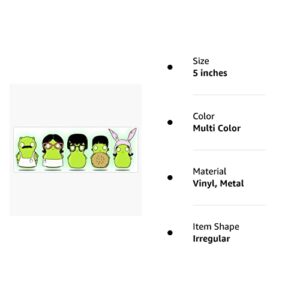 Generic Magnet Bobs Burgers Magnet Bumper Sticker Car Magnet Flexible Reuseable Magnetic Vinyl 5 inches LAB-CTMAGNETS-674