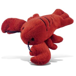 COTA Global Lobster Plush Refrigerator Magnet - Fluffy Red Lobster Stuffed Plush Magnet, Cute Ocean Life Magnet for Kitchen Fridge & Locker, Home Decor & Office Decorative Novelty Accessory - 4 Inch