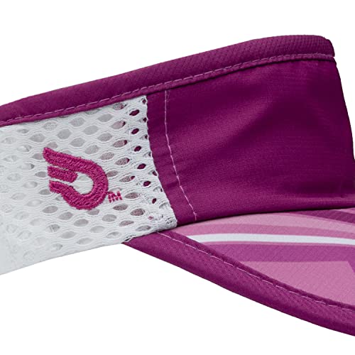 Headsweats Standard Supercrush Visor, Zig Zag Amazonian Purple, One Size