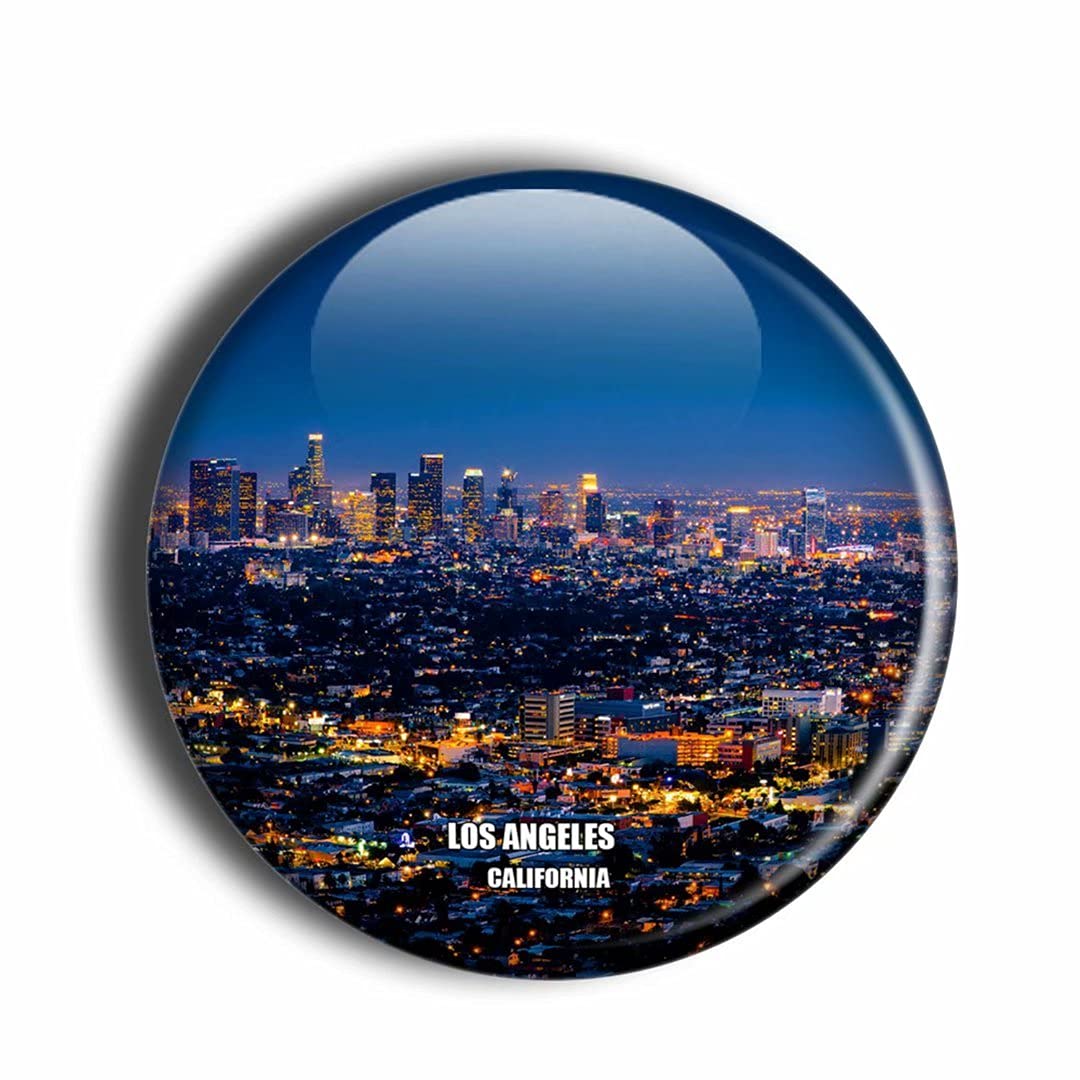 Los Angeles‎ California USA Refrigerator Magnet 3D Handmade Travel Souvenir Gift Collection Decoration