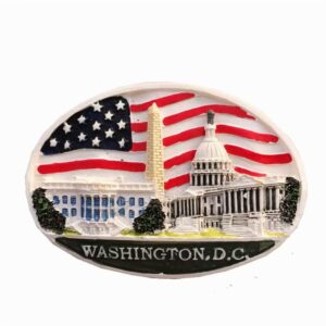 washington d.c. usa america fridge magnets funny 3d resin magnet for refrigerator travel souvenir gifts home kitchen decoration magnets sticker crafts