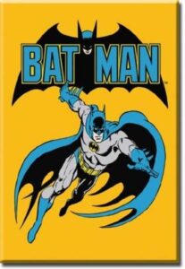 desperate enterprises batman - the dark knight retro refrigerator magnet - funny magnets for office, home & school - made in the usa