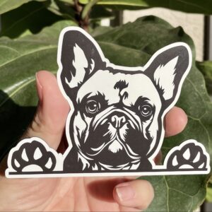 WickedGoodz French Bulldog Refrigerator Magnet - Dog Breed Magnetic Car Decal