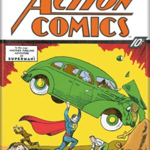 Ata-Boy Action Comics Magnet - (Superman #1) 2.5" x 3.5" Magnet for Refrigerators, Whiteboards & Locker Decorations…