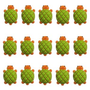 ginyrerd 12pcs decorative refrigerator magnet cute turtle resin message board photo postcard note paper diy fridge magnet set office supplies