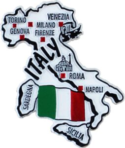 italy - country magnet