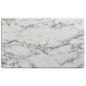 Art3d Premiun Reversible Anti-Fatigue Kitchen Mat, Anti-Slip Floor Comfort Mat for Kitchen, Bathroom, Laundry Room or Office (18x30, Marble Design)