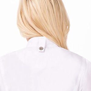 Chef Works Custom Womens Springfield White Chef Coat - M