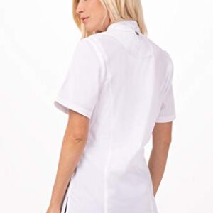 Chef Works Custom Womens Springfield White Chef Coat - M