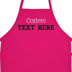 Personalized Kids Apron - Chef Apron for Kids - Add a Name to Personalize Kids Aprons for Girls or Boys