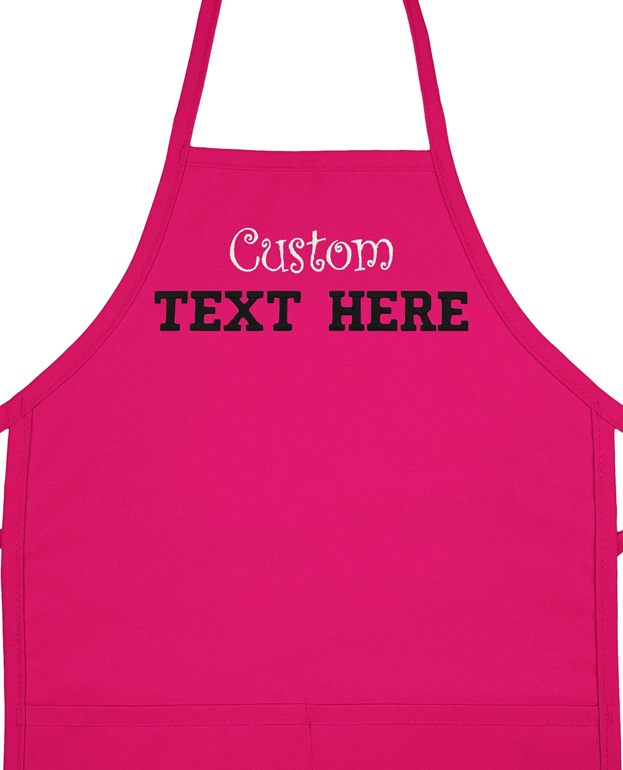 Personalized Kids Apron - Chef Apron for Kids - Add a Name to Personalize Kids Aprons for Girls or Boys