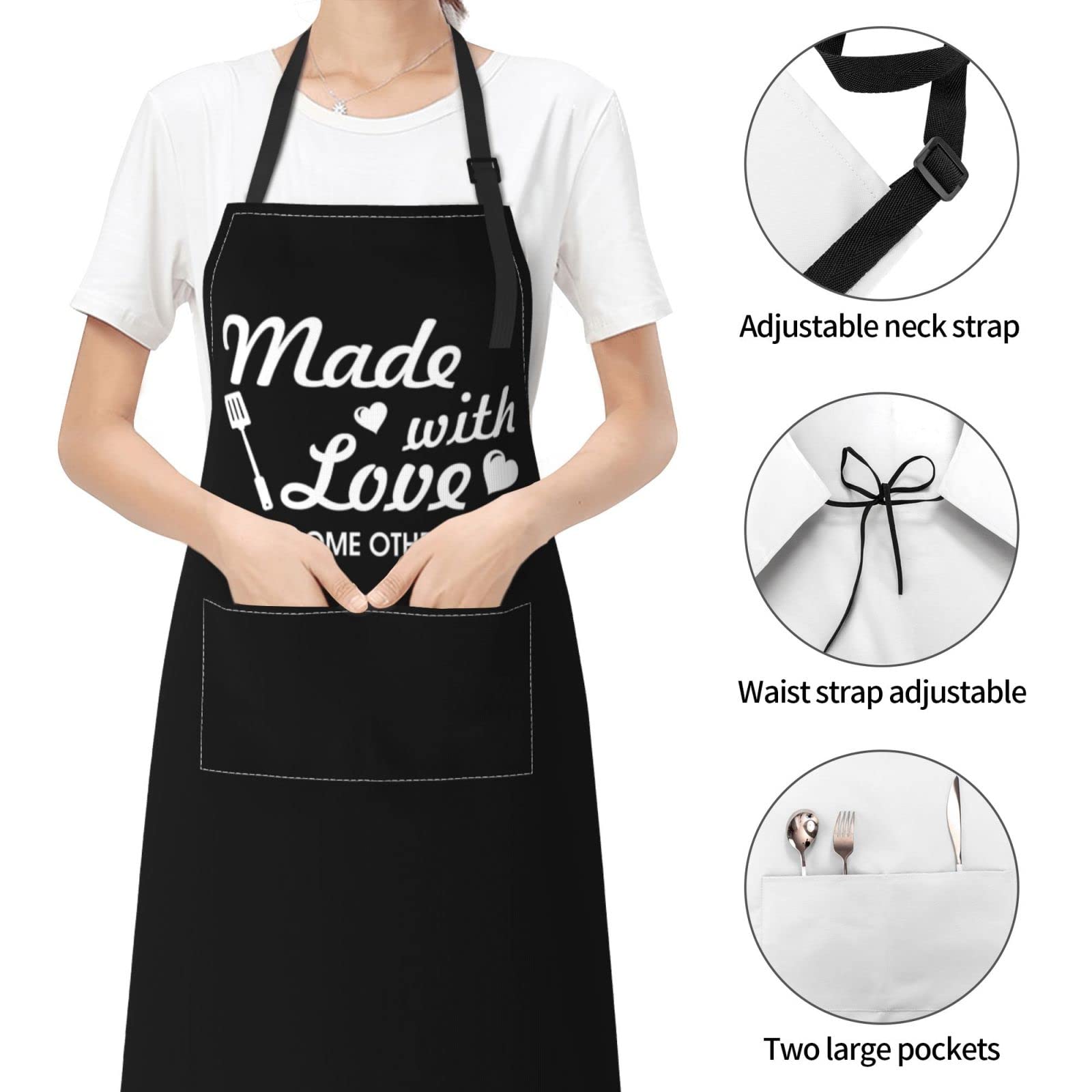 Gifts for Mom from Daughter Son,Apron Women,Cooking Apron,Funny Apron for Mom,Birthday Gifts for Mom