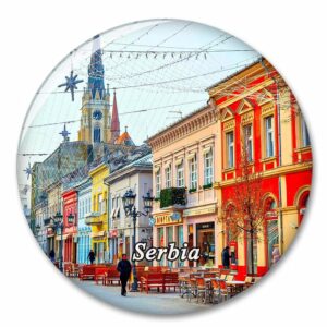 serbia fridge magnet decorative magnet bottle opener tourist city travel souvenir collection gift strong refrigerator sticker