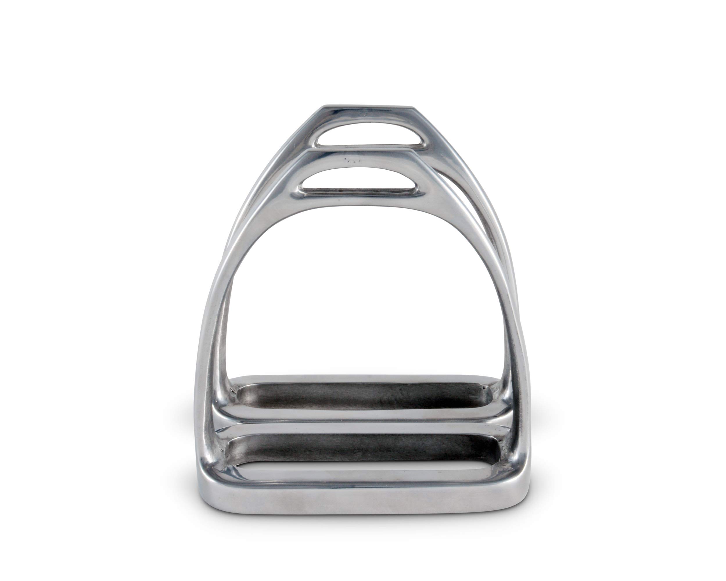 Arthur Court Horse Stirrup Equestrian Paper Napkin Holder for Kitchen Countertops, Dinner Tables, Picnic Tables - Outdoor Use, Organization for Multiple Sizes - Durable Metal 5 inch Tall