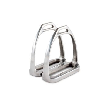 Arthur Court Horse Stirrup Equestrian Paper Napkin Holder for Kitchen Countertops, Dinner Tables, Picnic Tables - Outdoor Use, Organization for Multiple Sizes - Durable Metal 5 inch Tall