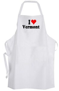 i love vermont – adult size apron