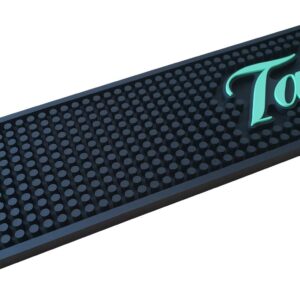 Tanqueray Gin Bar Mat Spill Mat Rail Drip Mat - 23.75" x 4" Green