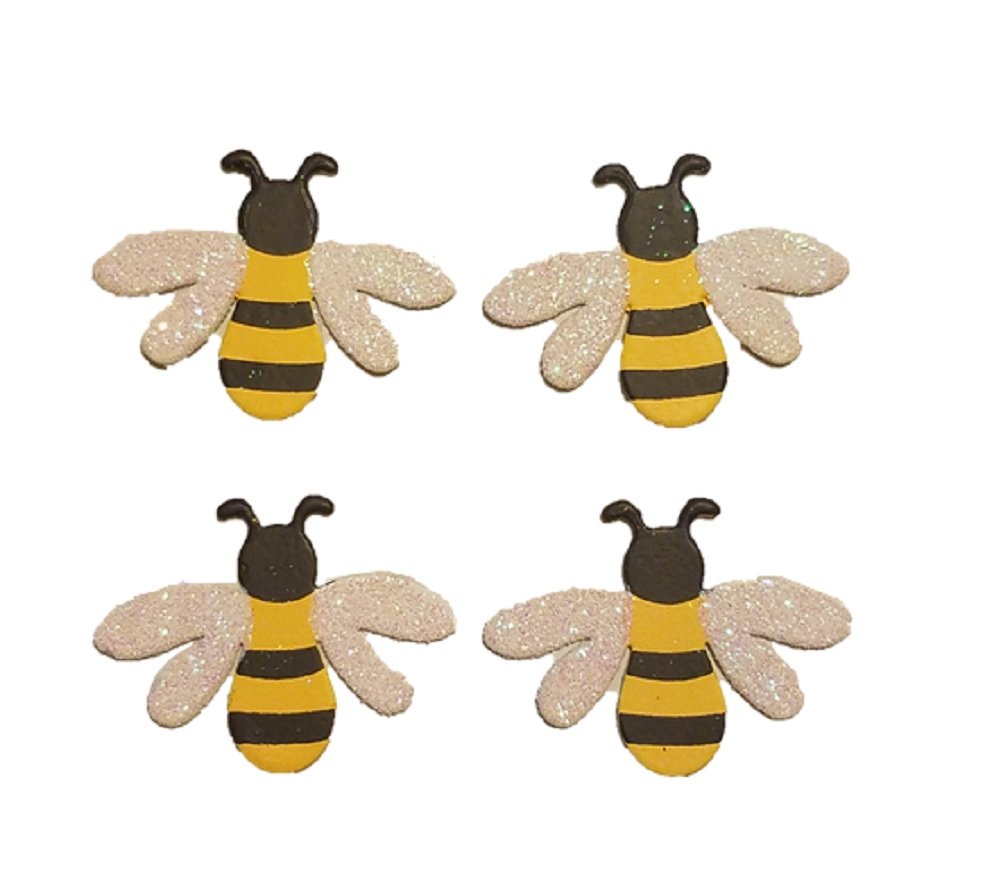 Embellish Your Story 22005Y Bee Magnets Set of 4