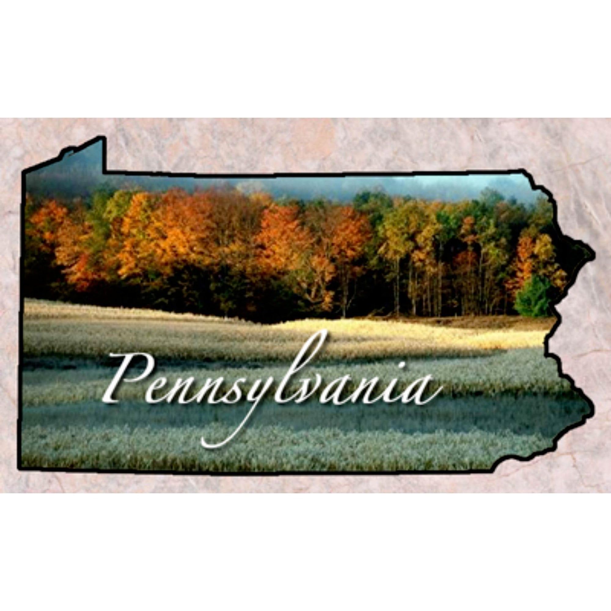 CafePress Pennsylvania Magnets Rectangle Magnet, 3"x2" Refrigerator Magnet