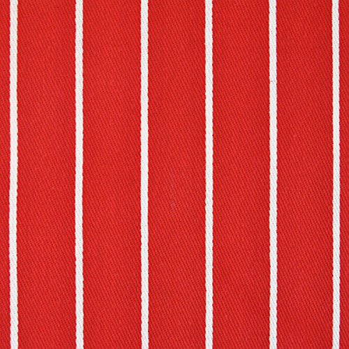 DII Professional and Commercial Grade, Chef Stripe Kitchen, Apron, Tango Red