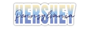 hershey pennsylvania souvenir 4-inch magnet script design 4 inch|magnet