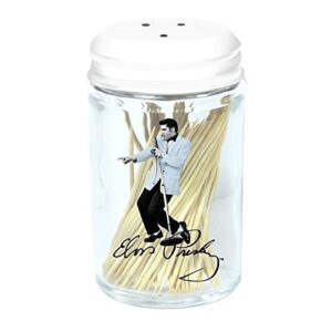 elvis presley toothpick holder blue jacket