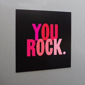 Quotable Magnet - You Rock.