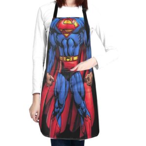 model zone Superhero waterproof apron is the best gifts for the family man or woman cooking apron funny aprons waterproof creative cooking apron