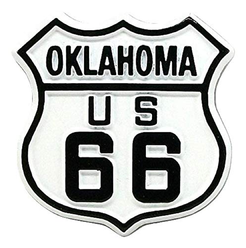 Route 66 Oklahoma Road Sign Fridge Magnet