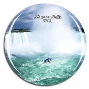 weekino usa america niagara falls fridge magnet 3d crystal glass tourist city travel souvenir collection gift strong refrigerator sticker