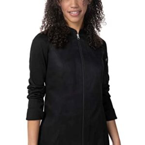 Chef Works Women's Nepal Chef Coat, Black, XX-Large