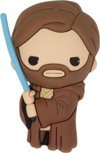 star wars obi-wan chibi 3d foam magnet