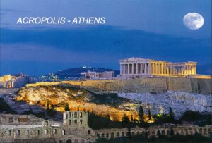 greece greek fridge refrigerator magnets (1 piece, acropolis-athens-5)