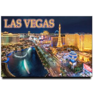 bellagio water show fridge magnet nevada travel souvenir las vegas strip