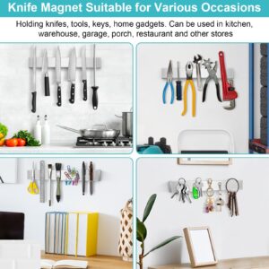 Magnetic Knife Holder for Wall 16 Inch Knife Magnetic Strip Refrigerator Knife Magnet Bar Wall Mount Knife Rack for RV Kitchen Utensil Holder Metal Tool Holder Knife Block for Kitchen Organization