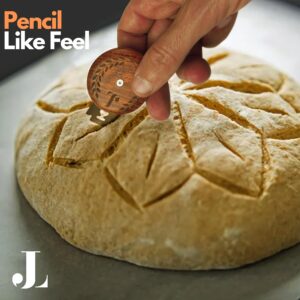 Jean Lemond: Introducing The Pencil-Feel Bread Lame - A UFO Bread Scoring Dough Cutter Tool - Sourdough Scorer Knife Kit With Replaceable Blades (1 Pc Forest Ufo Bread Lame)