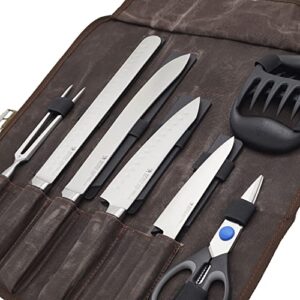 Henckels Forged Accent 9-pc Barbecue Carving Tool Set,Black