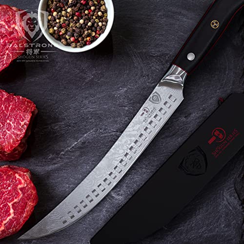 DALSTRONG Butcher Knife - 8 inch - Shogun Series ELITE - Japanese AUS-10V Super Steel - G10 Handle - Vacuum Treated - Meat, Kitchen Slicer - Razor Sharp Breaking Knife - BBQ Knife - Sheath Included