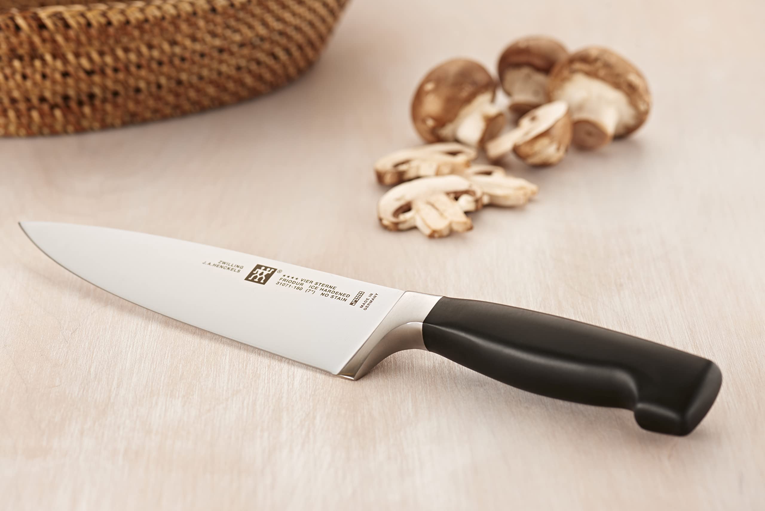 Zwilling J.A. Henckels ZWILLING Chef's Knife, 8 Inch, Black