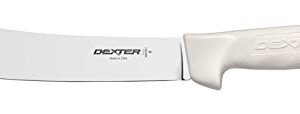 Dexter Outdoors 8" Butcher Knife, S112-8PCP, SANI-SAFE series,White