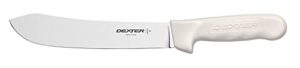 dexter outdoors 8" butcher knife, s112-8pcp, sani-safe series,white